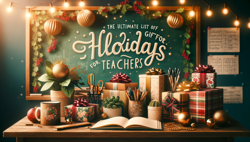 The Ultimate List Of The Best Holiday Gifts For Teachers – Moms of ...